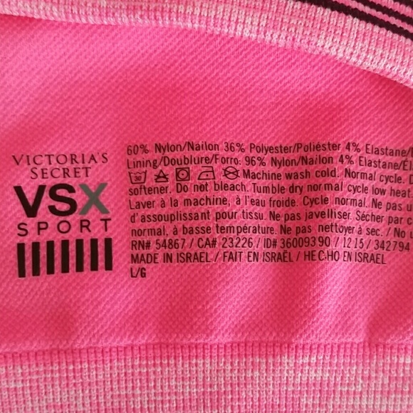 Victoria's Secret | Intimates & Sleepwear | Vsx Neon Pink Sports Bra ...